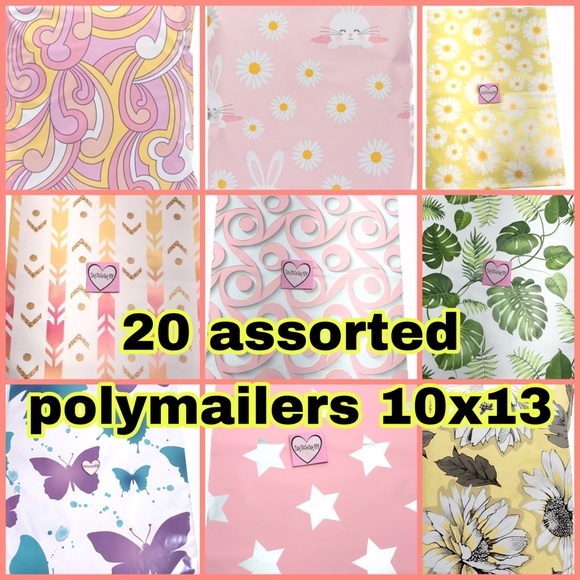 Office | 2 Assorted Poly Mailers Size 10x13 | Poshmark